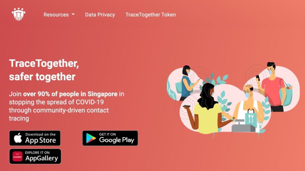 TraceTogetherの運用が始まりました〜 濃厚接触者追跡アプリ | トゥインクル シンガポール上陸